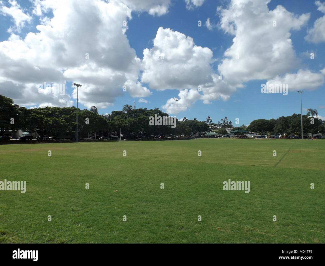 Bulimba Memorial Park in Brisbane, Australia, is a public space ...