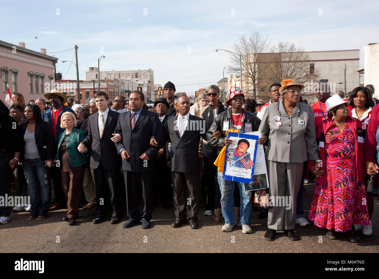 46th Anniversary of the Civil Rights March Stock Photo - Alamy