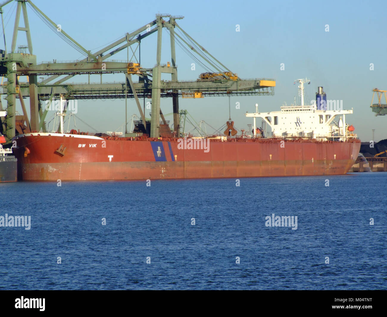 The BW Vik is a tanker ship, IMO number 8314483, captured at the Port ...