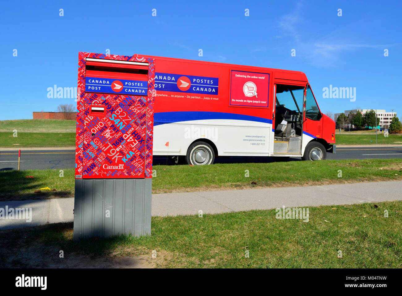 This Canada Post truck, identified as Truck 48, represents a key ...