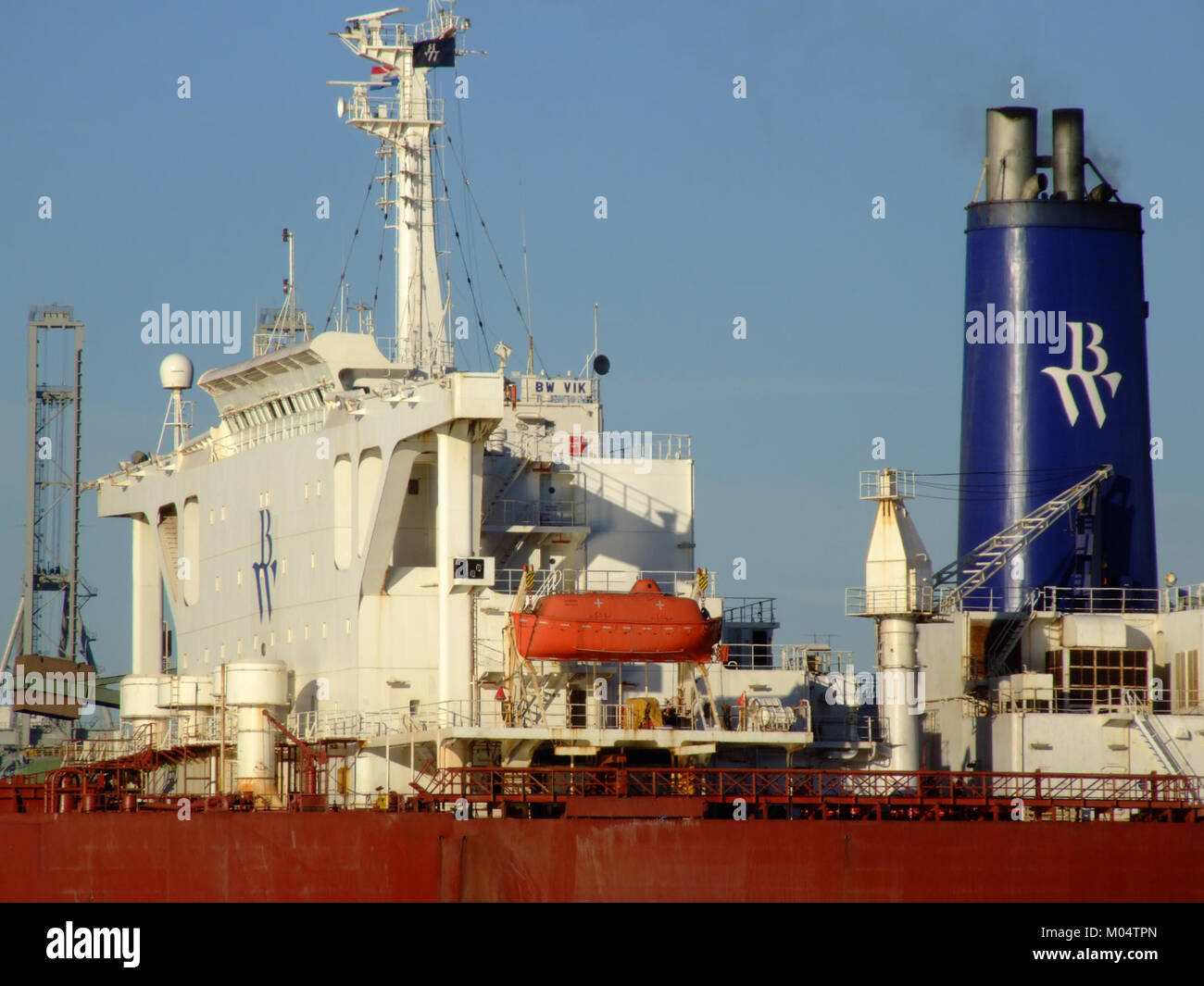 The BW VIK, with IMO number 8314483 and callsign 3ECL4, is a large ...