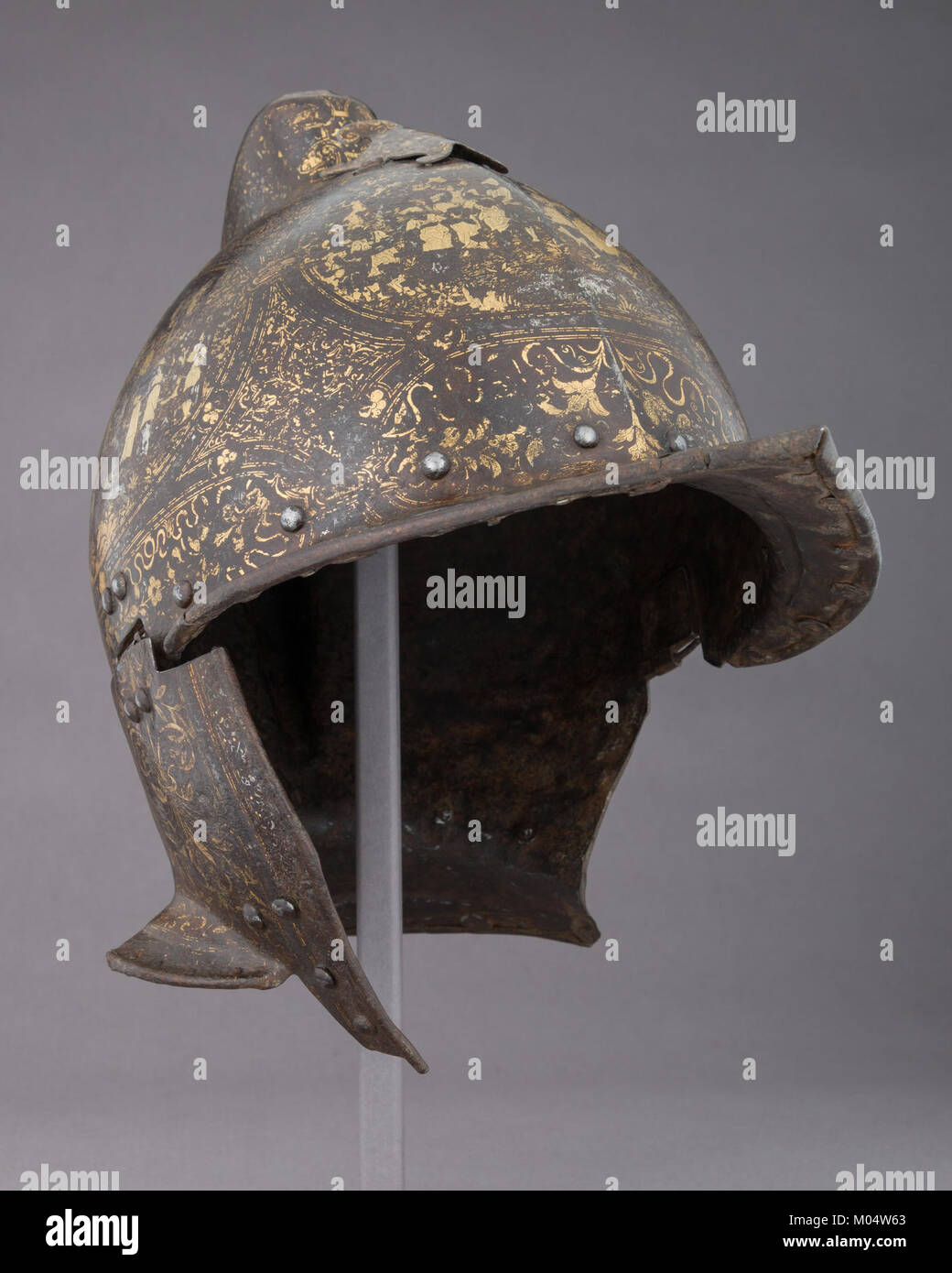The Burgonet is a type of helmet from the late medieval period. This ...