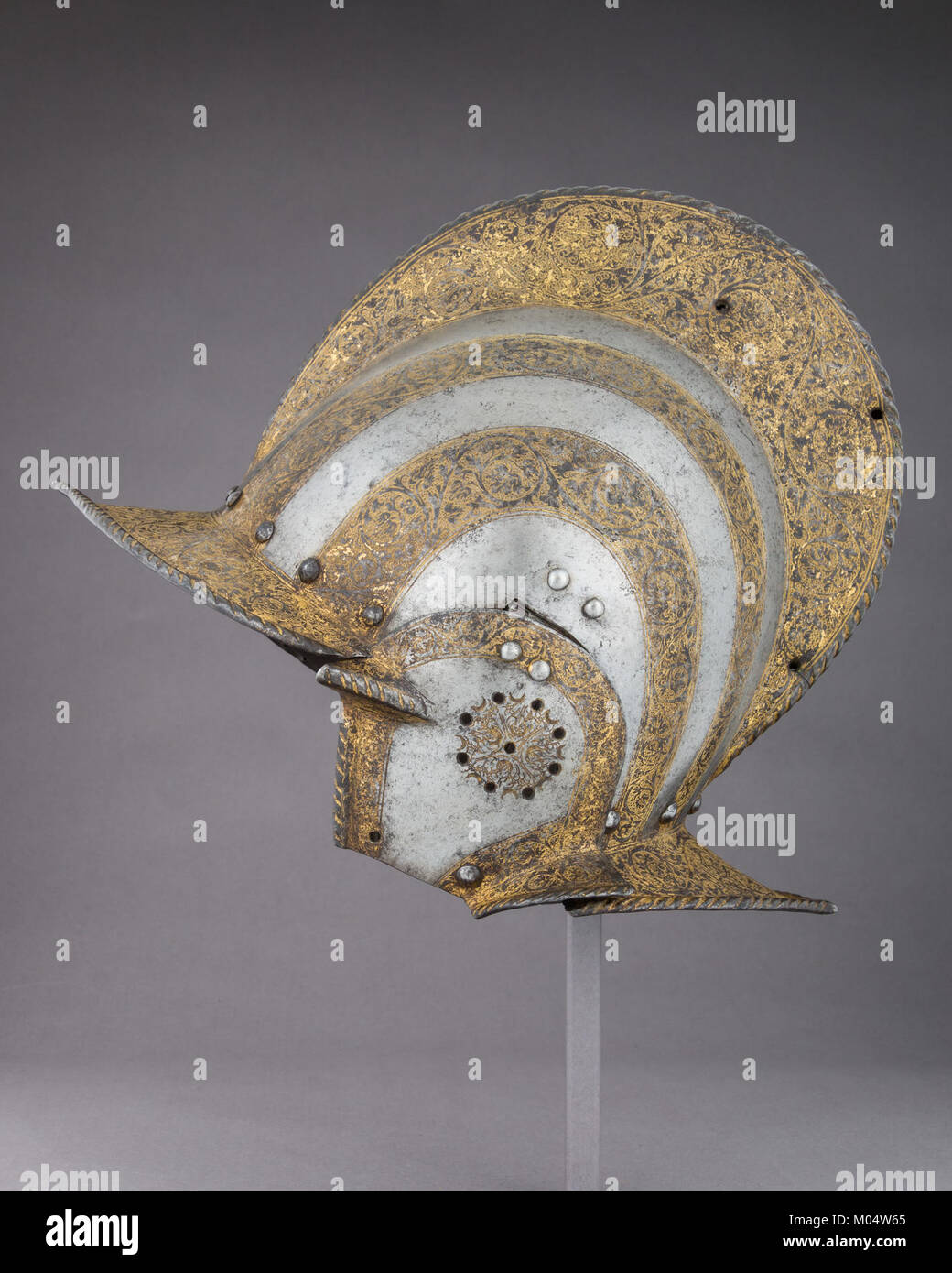 The Burgonet, a historical piece of armor, is part of the collection at ...