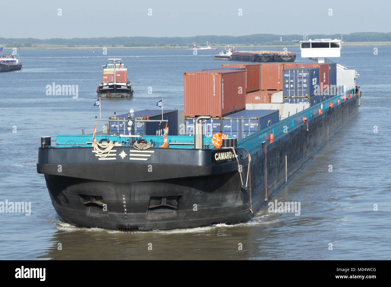 This image shows the Camaro IV, a vessel identified by ENI 02329331 ...