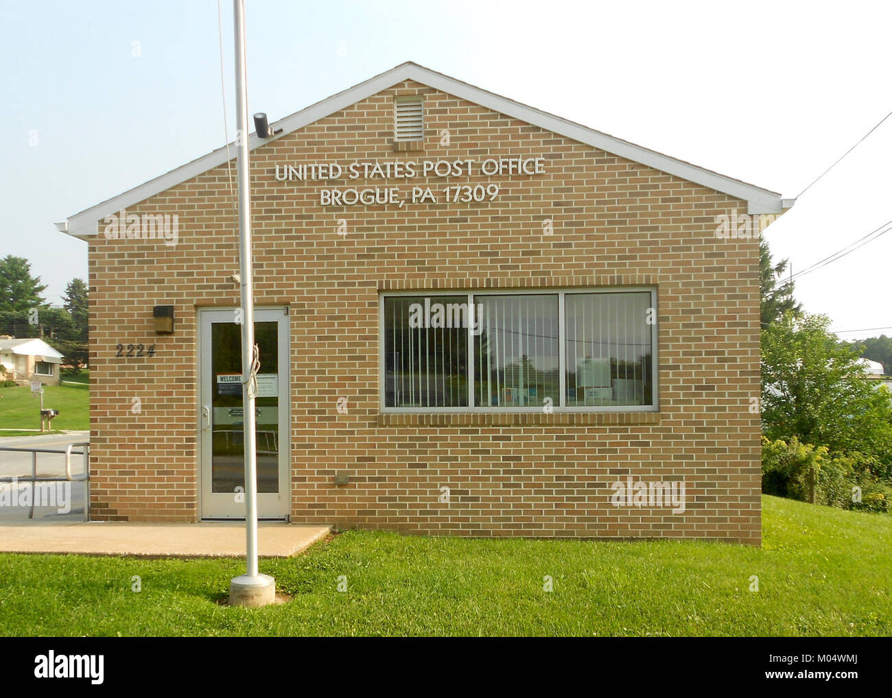 The Brogue Post Office, located in Chanceford Township, York County ...