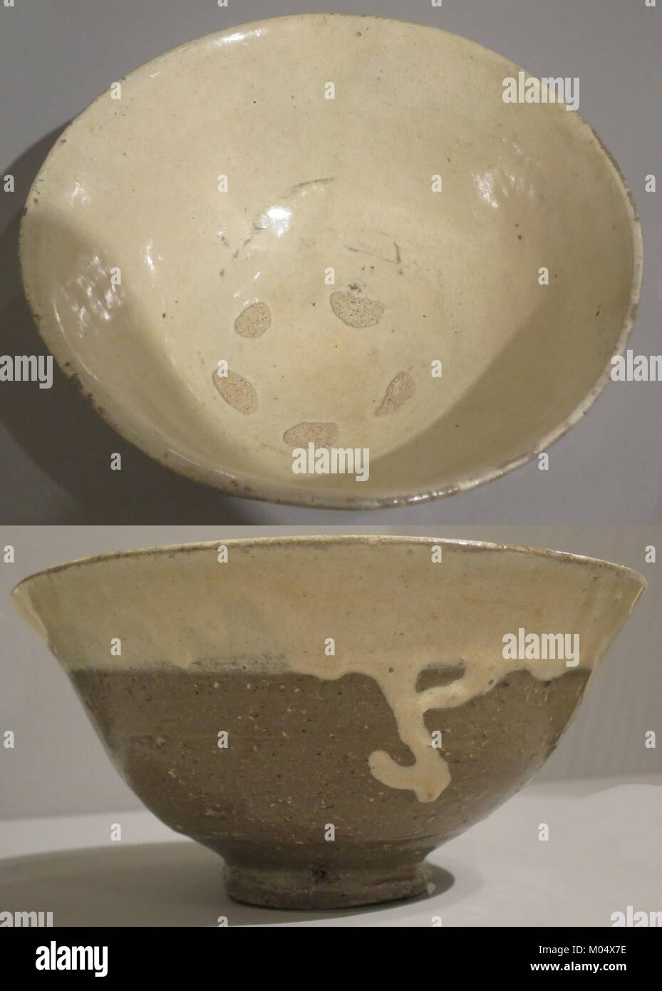 This Buncheong ware bowl, housed at the Honolulu Museum of Art ...