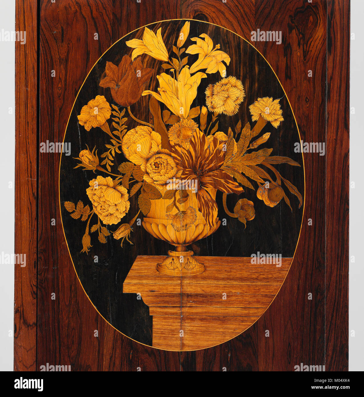 A cabinet mounted on a stand, accession number MET DP105764, housed in ...