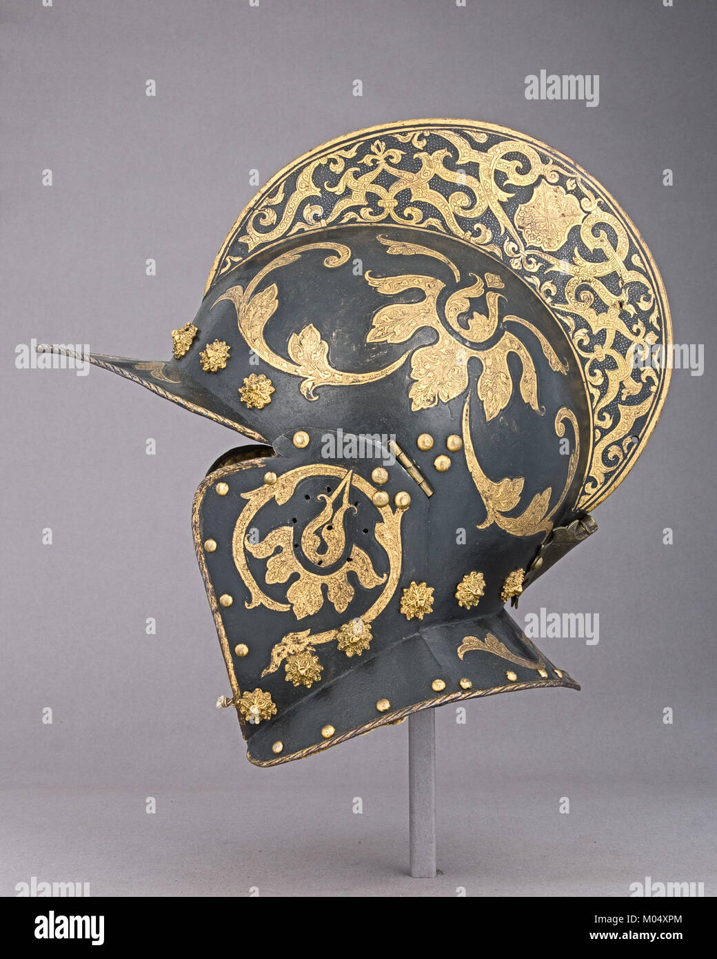 The Burgonet is a 16th-century helmet on display at the Metropolitan ...