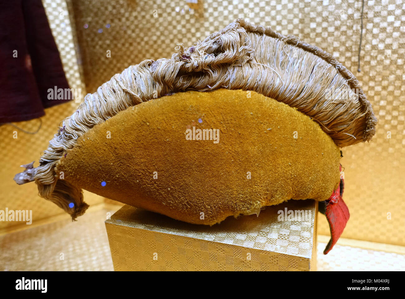 Buddhist yellow hat, 1644-1911 AD - Sichuan University Museum - Chengdu ...