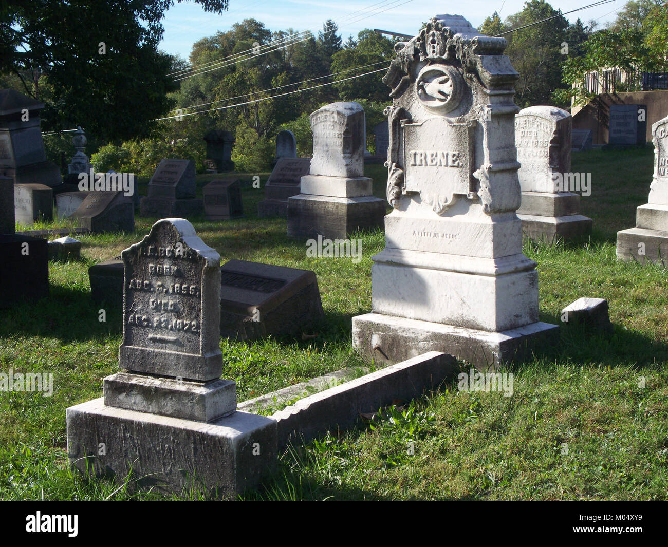 St clair cemetery hi-res stock photography and images - Alamy