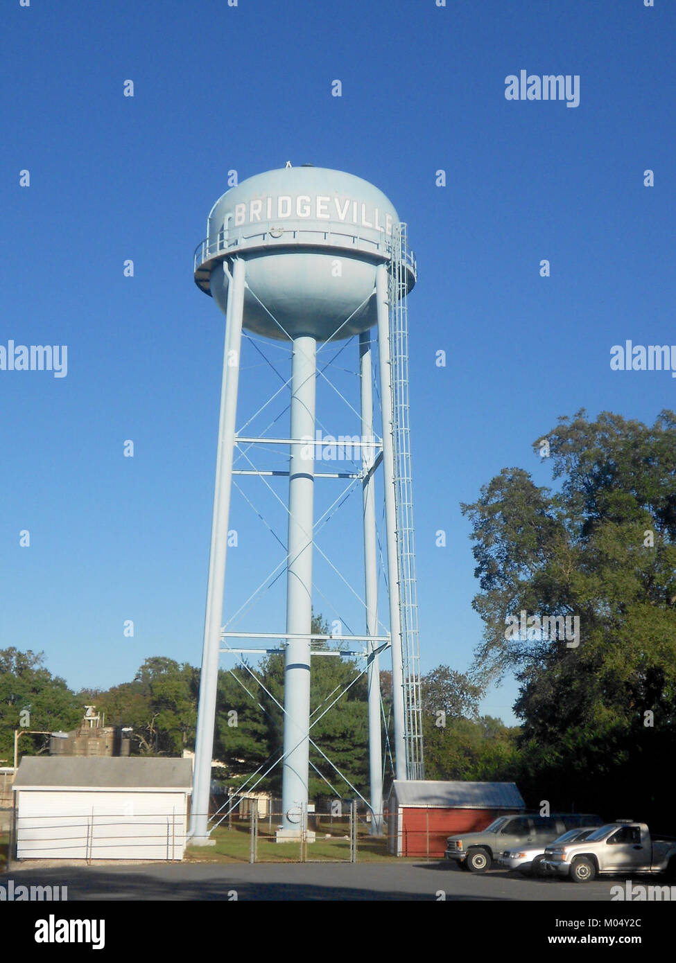 The Bridgeville, Delaware water tower is an important part of the town ...