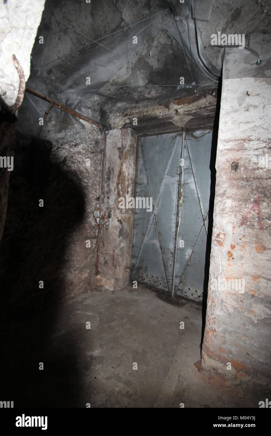 The Bunker am Weinberg in Kassel, Germany, is a former World War II ...