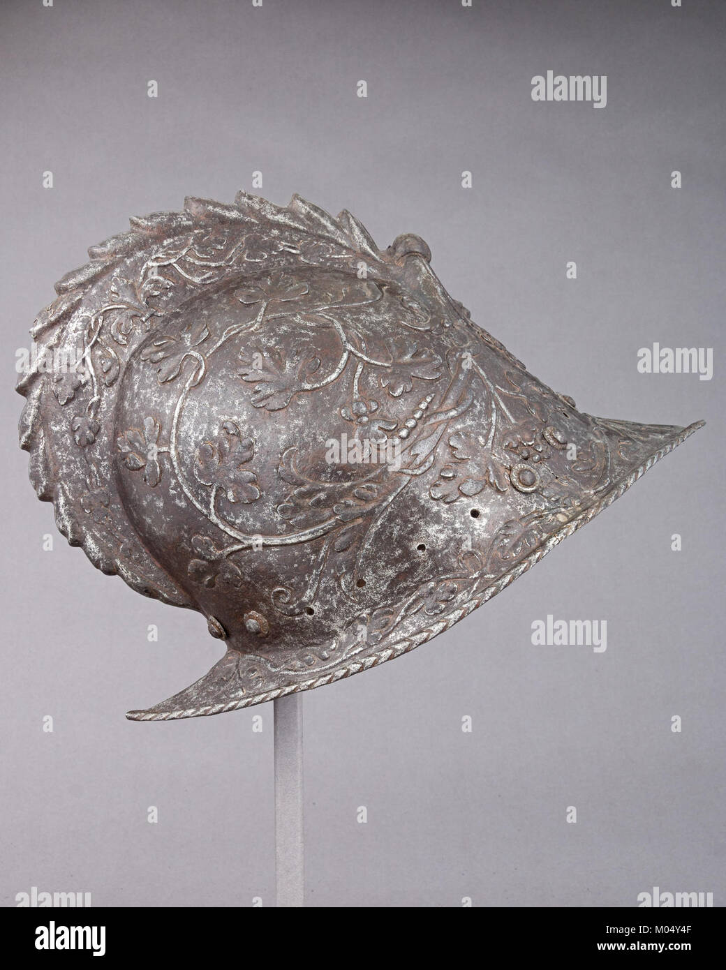 Photograph of a burgonet helmet from the Metropolitan Museum of Art's ...