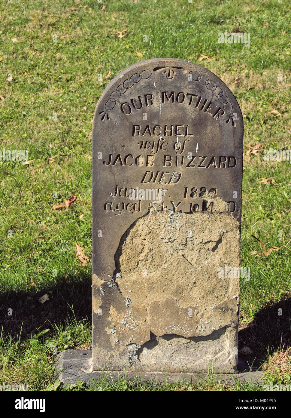 Buzzard (Rachel), Brush Creek Cemetery, 2015-10-26, 01 Stock Photo - Alamy