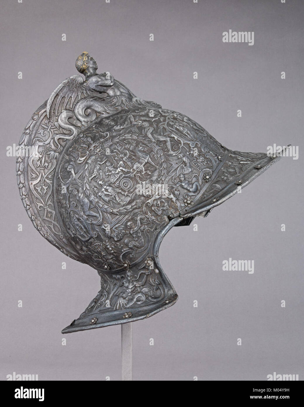 The Burgonet, accession number MET 25.135.66 004AA2015, is a 16th ...