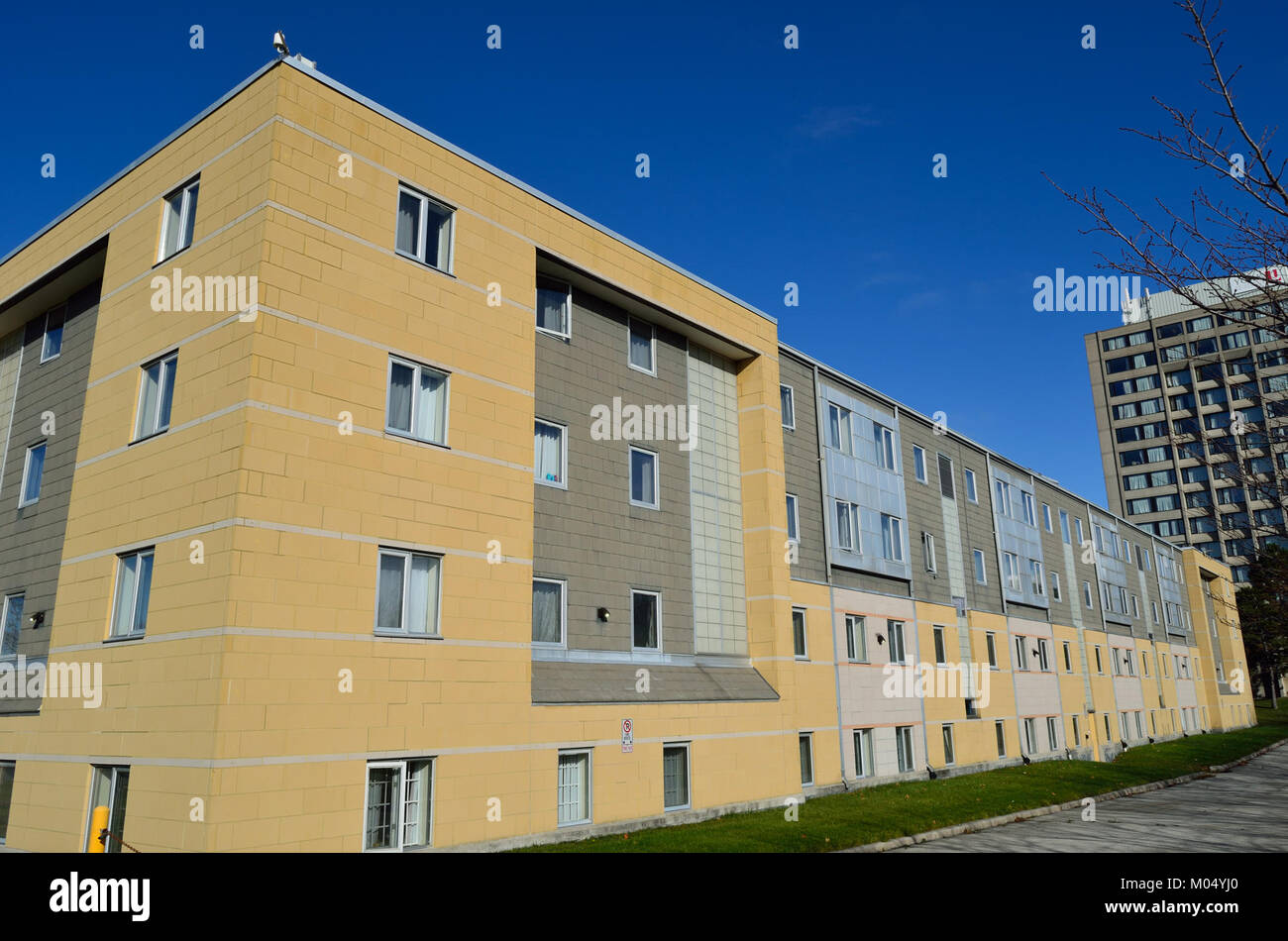 The Calumet Residence could be a historical or modern building ...