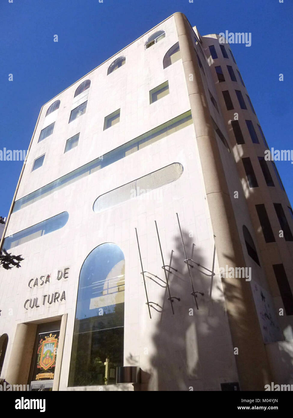 The Casa de Cultura de Gamonal in Burgos, Spain, is a cultural center ...