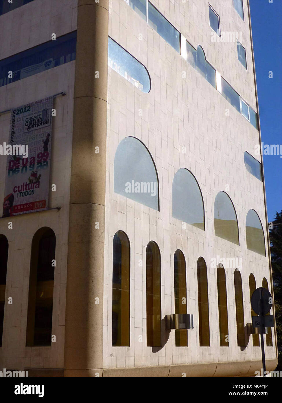 Casa de Cultura de Gamonal, located in the Burgos region of Spain, is a ...