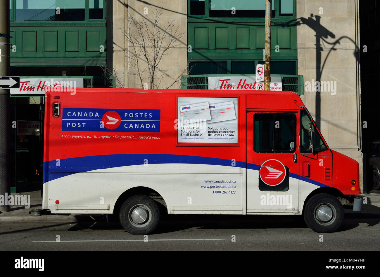The 'CanadaPostVehicle' is a postal vehicle used by Canada Post for ...