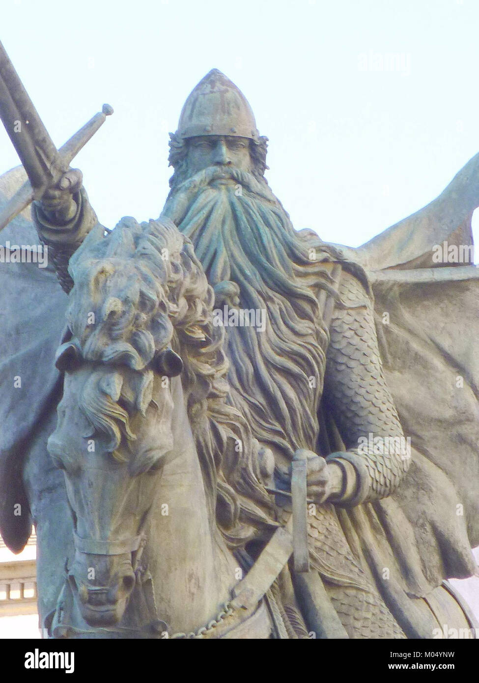 The Statue of El Cid in Burgos, Spain, commemorates the legendary ...