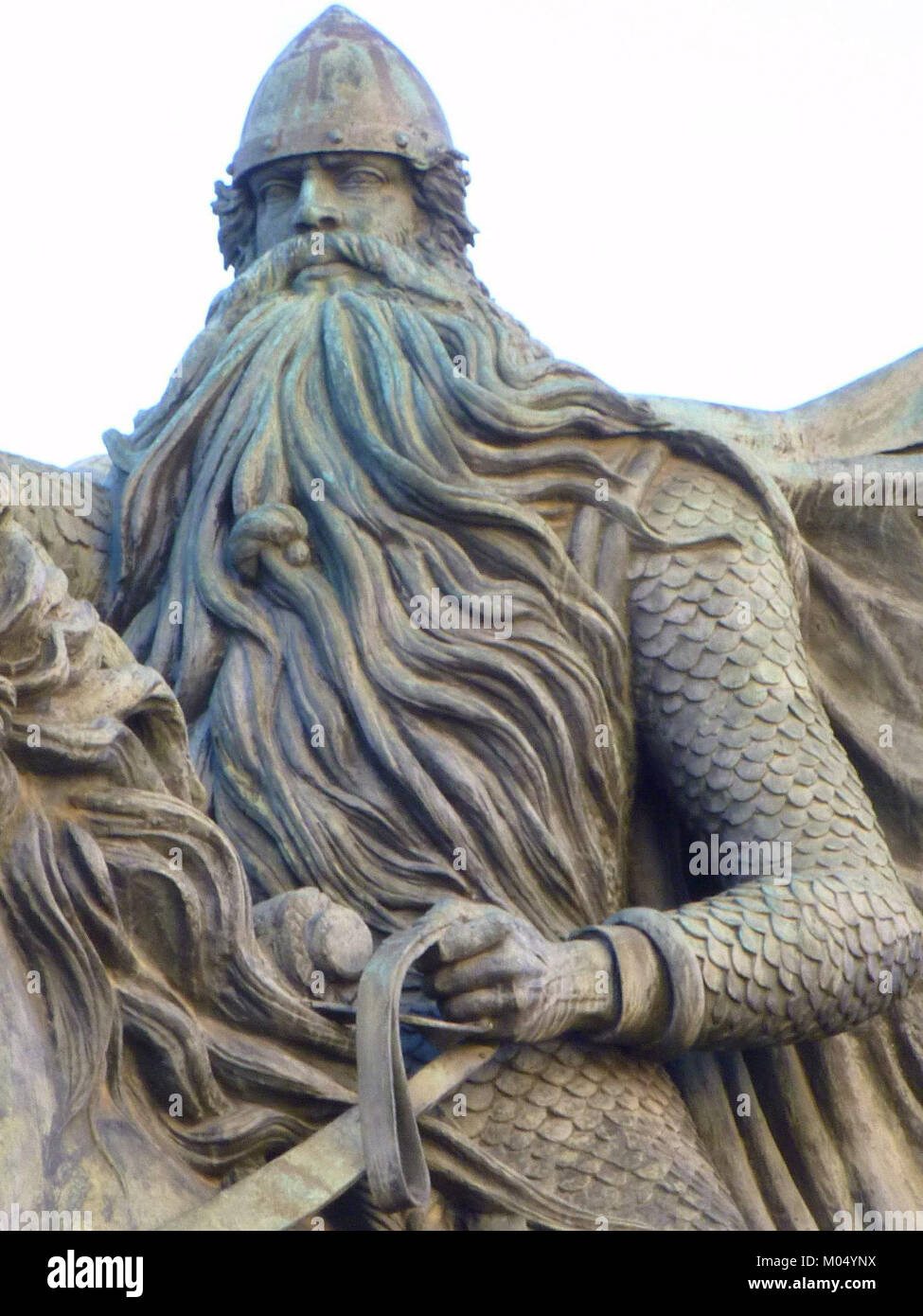 The *Estatua del Cid* in Burgos, Spain, is a prominent monument to ...