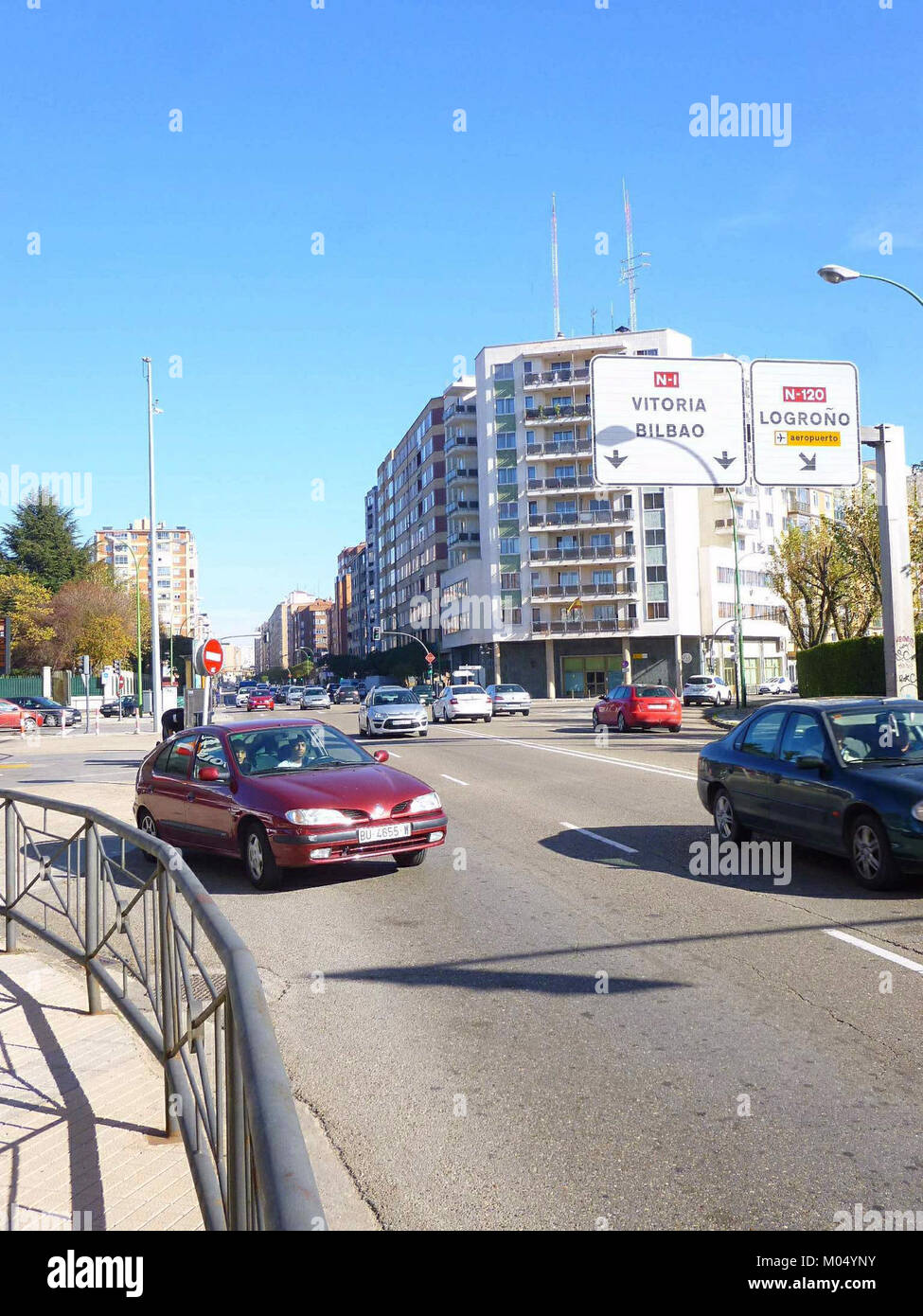 The Barrio de Gamonal in Burgos, Spain, is a historic neighborhood ...