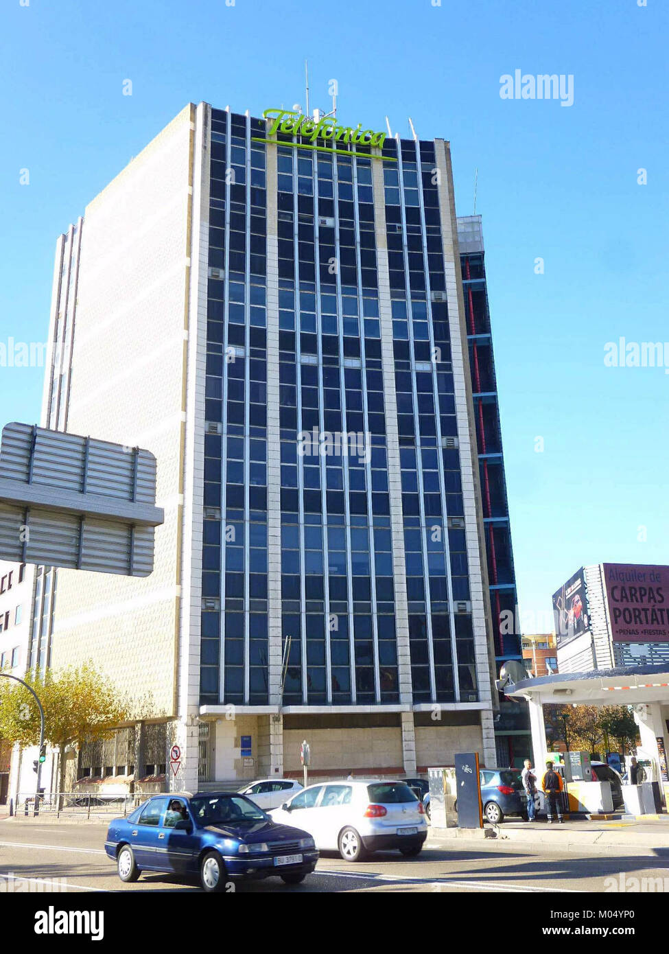A street view of Calle Vitoria in the Barrio de Gamonal district of ...