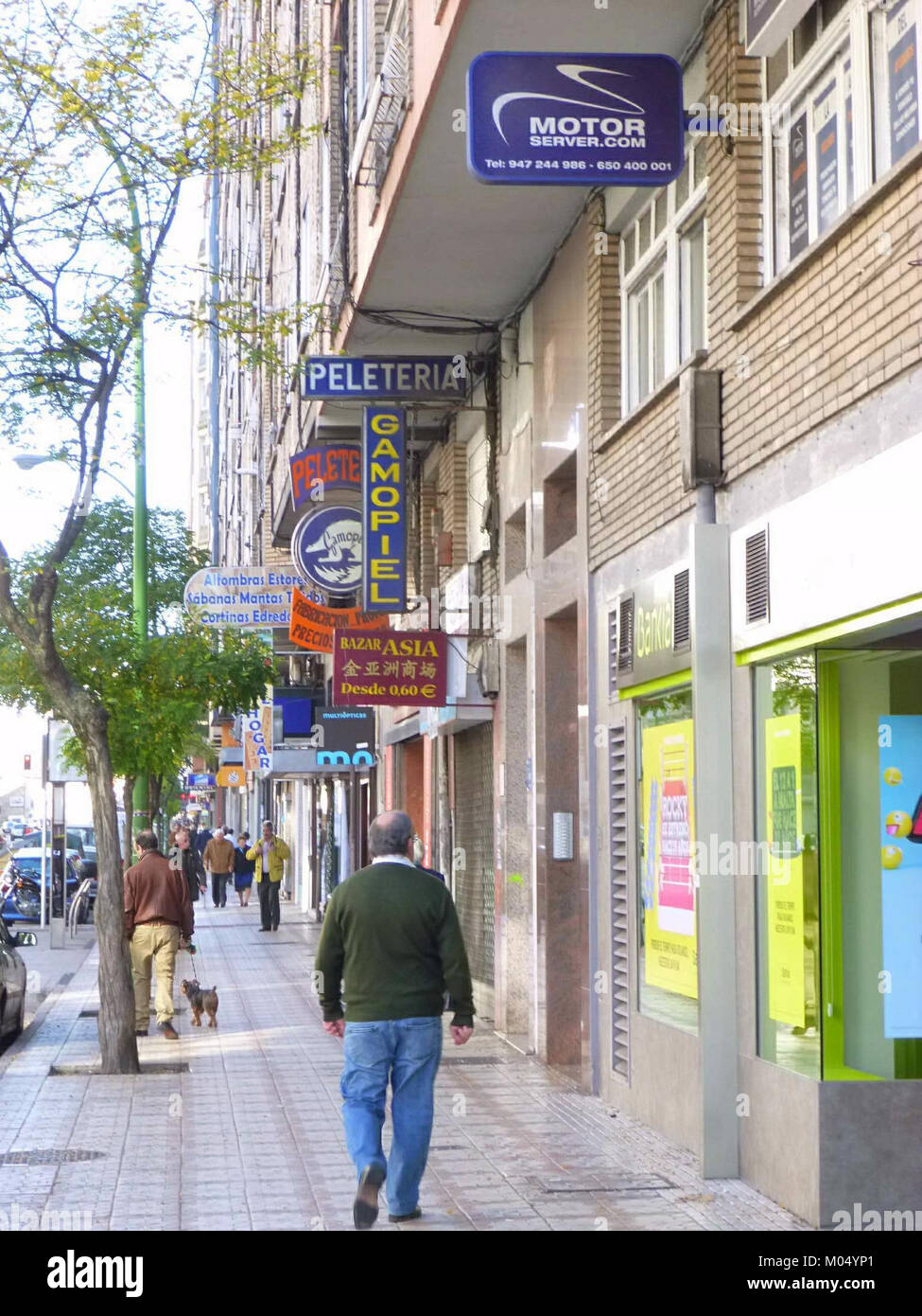 This image showcases the Barrio de Gamonal, a neighborhood in Burgos ...