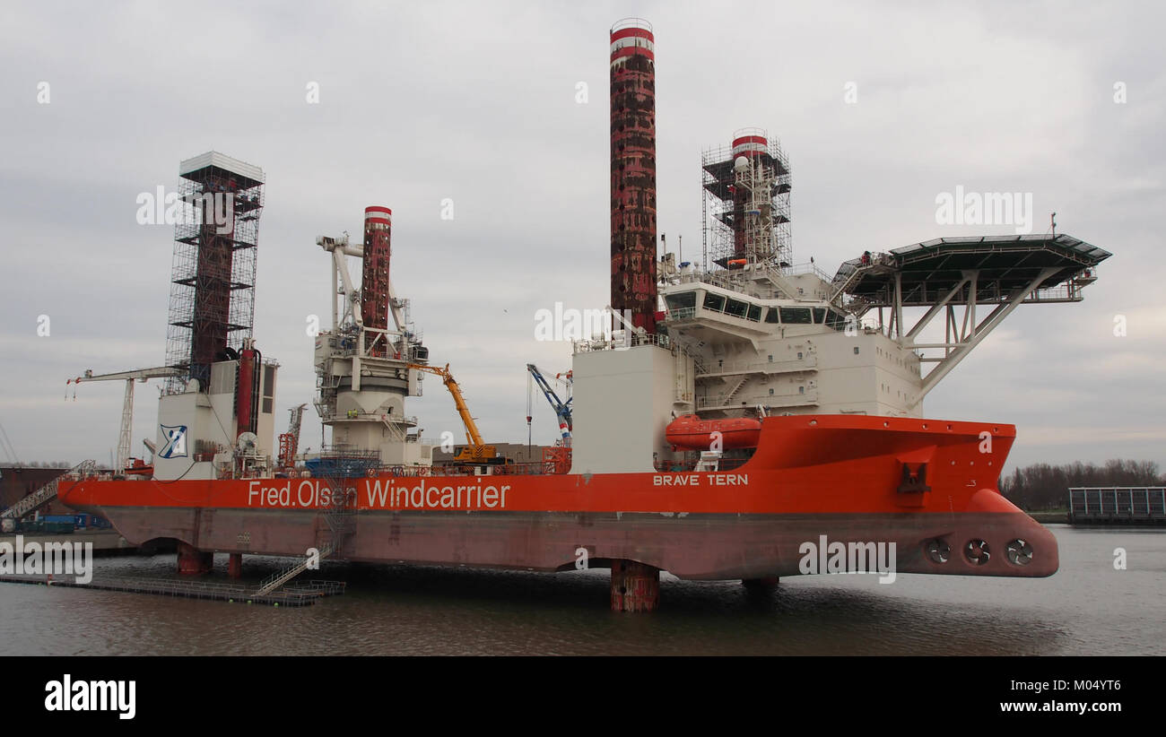The Brave Tern is a vessel with IMO number 958378, seen docked at the ...