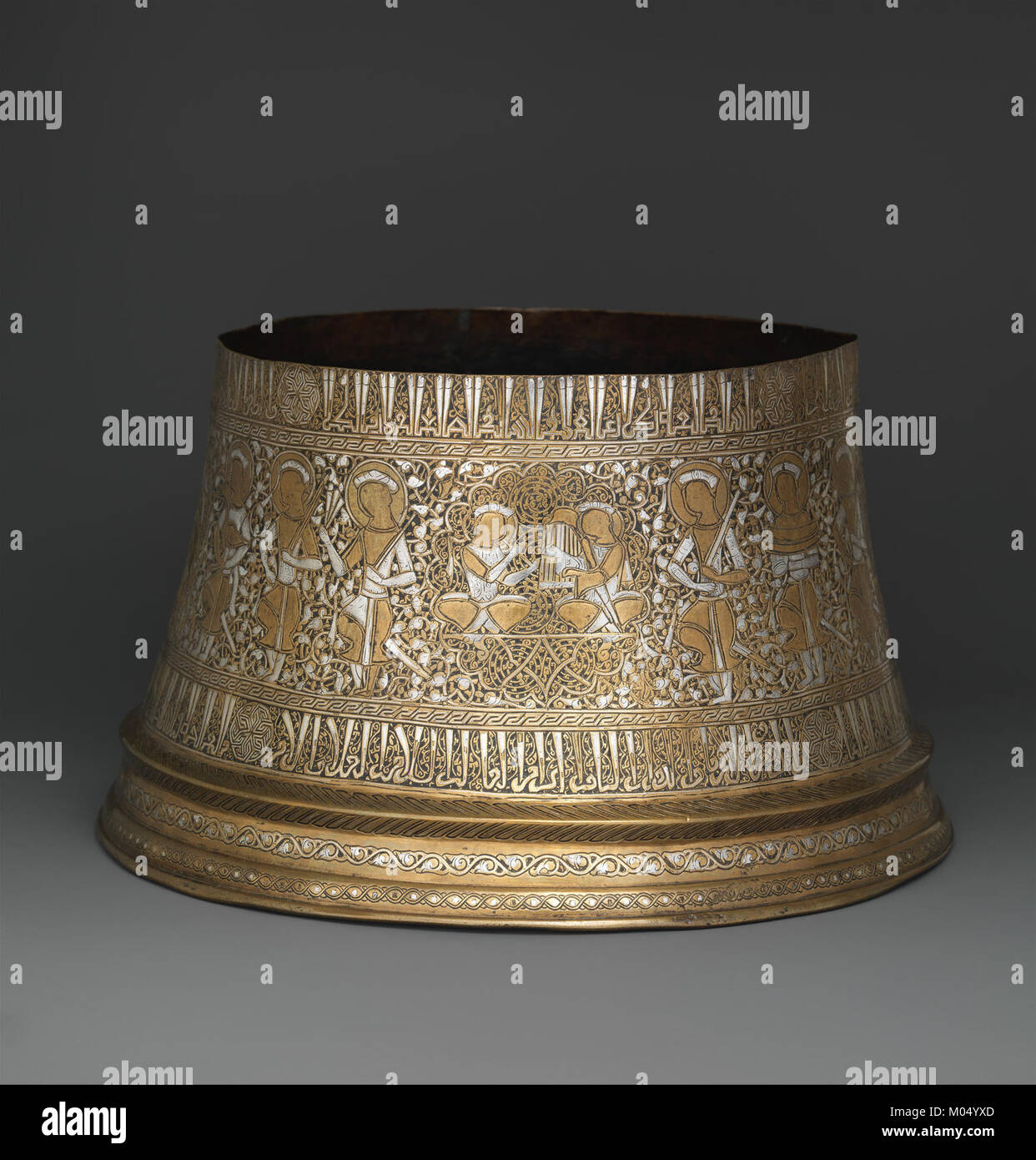 The candlestick base is part of a collection at The Metropolitan Museum ...