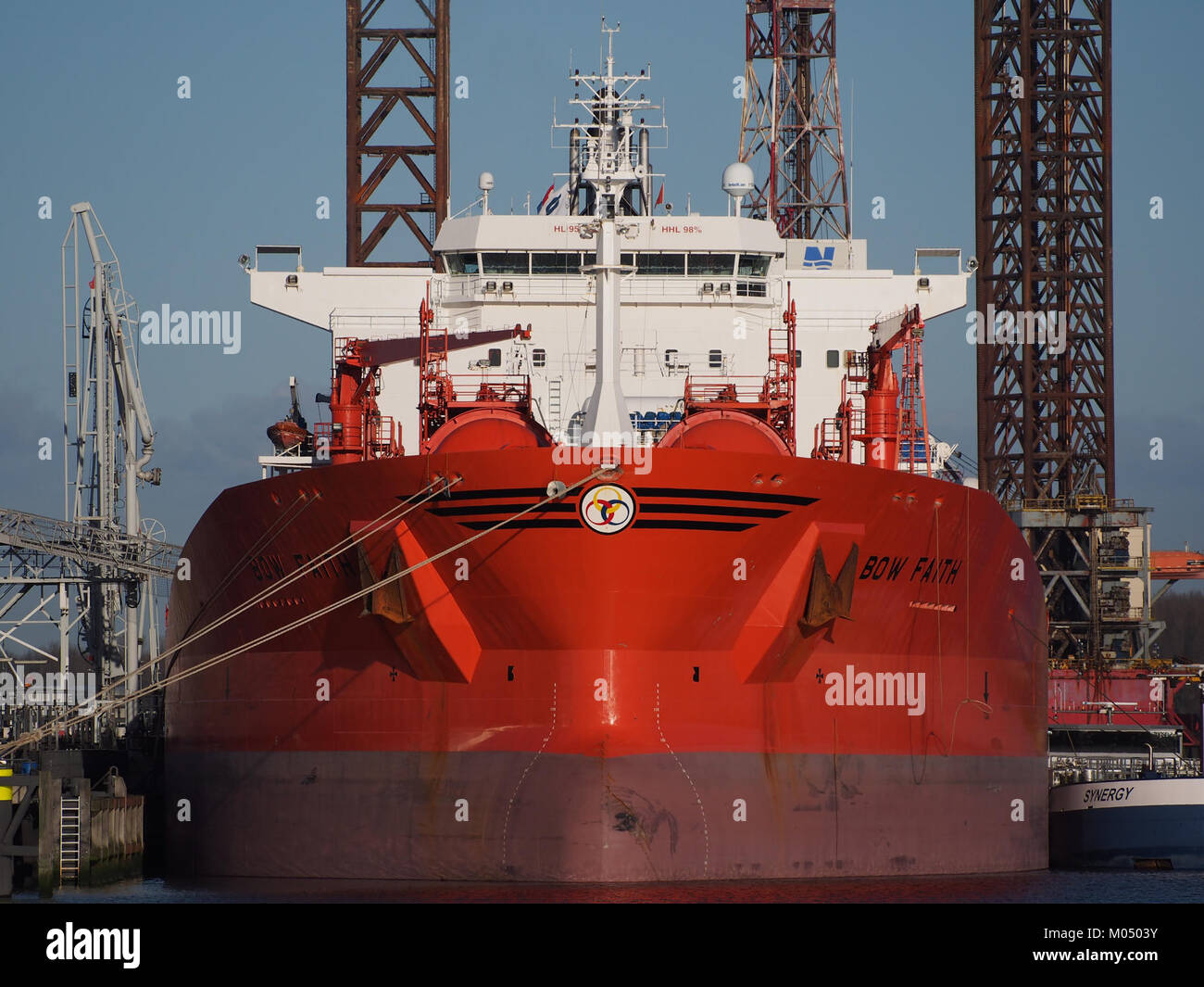 Tanker ship bow hi-res stock photography and images - Alamy