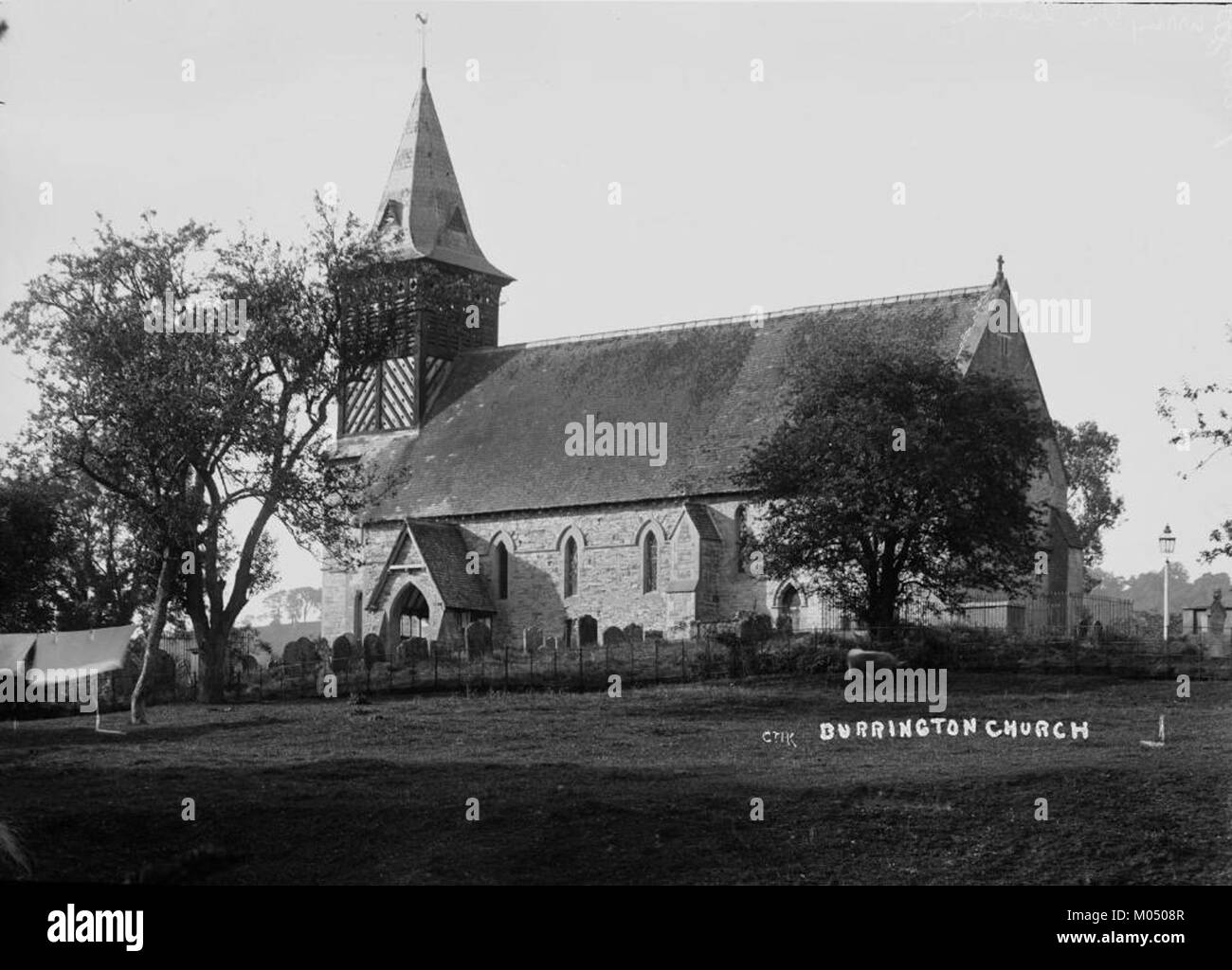 Burrington Church, cataloged under reference 1293466, is a historic ...