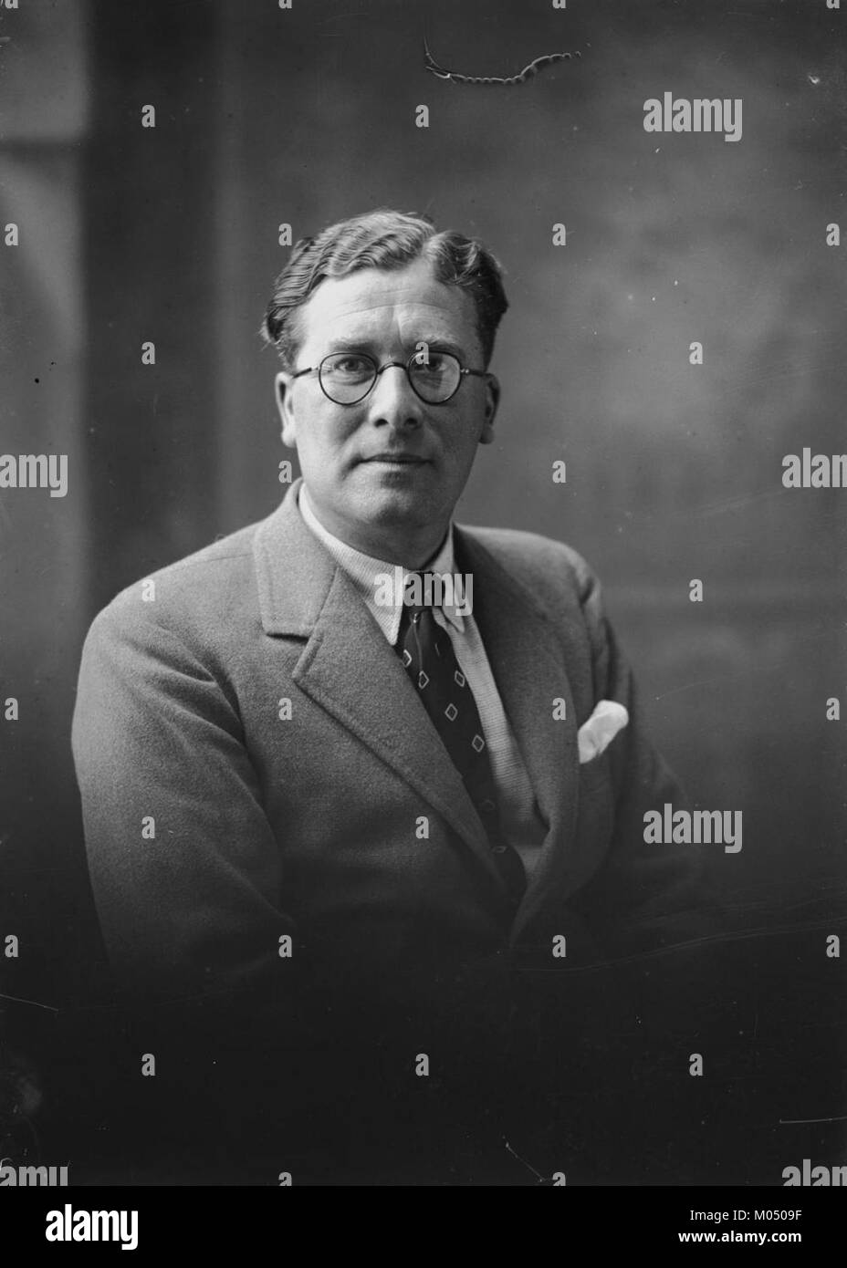 This image depicts a political candidate for a by-election in 1939, a ...