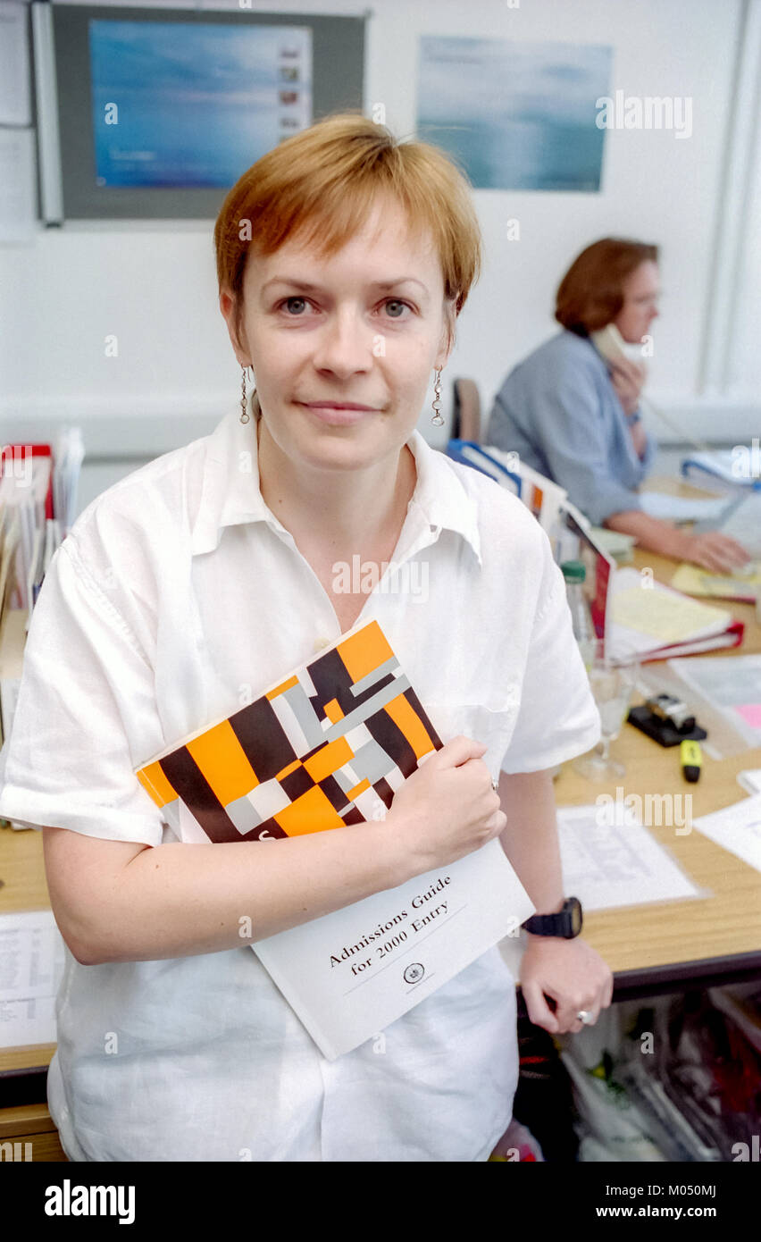 Office workers on clearing day at Brighton University Stock Photo - Alamy