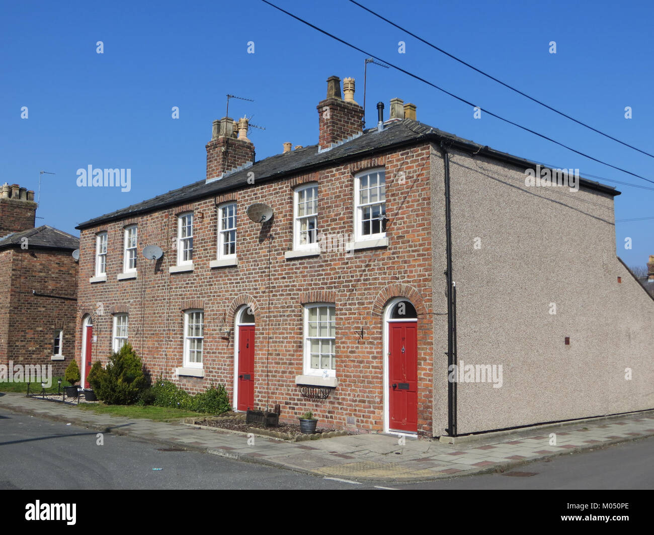 Suburban village scenes hi-res stock photography and images - Alamy