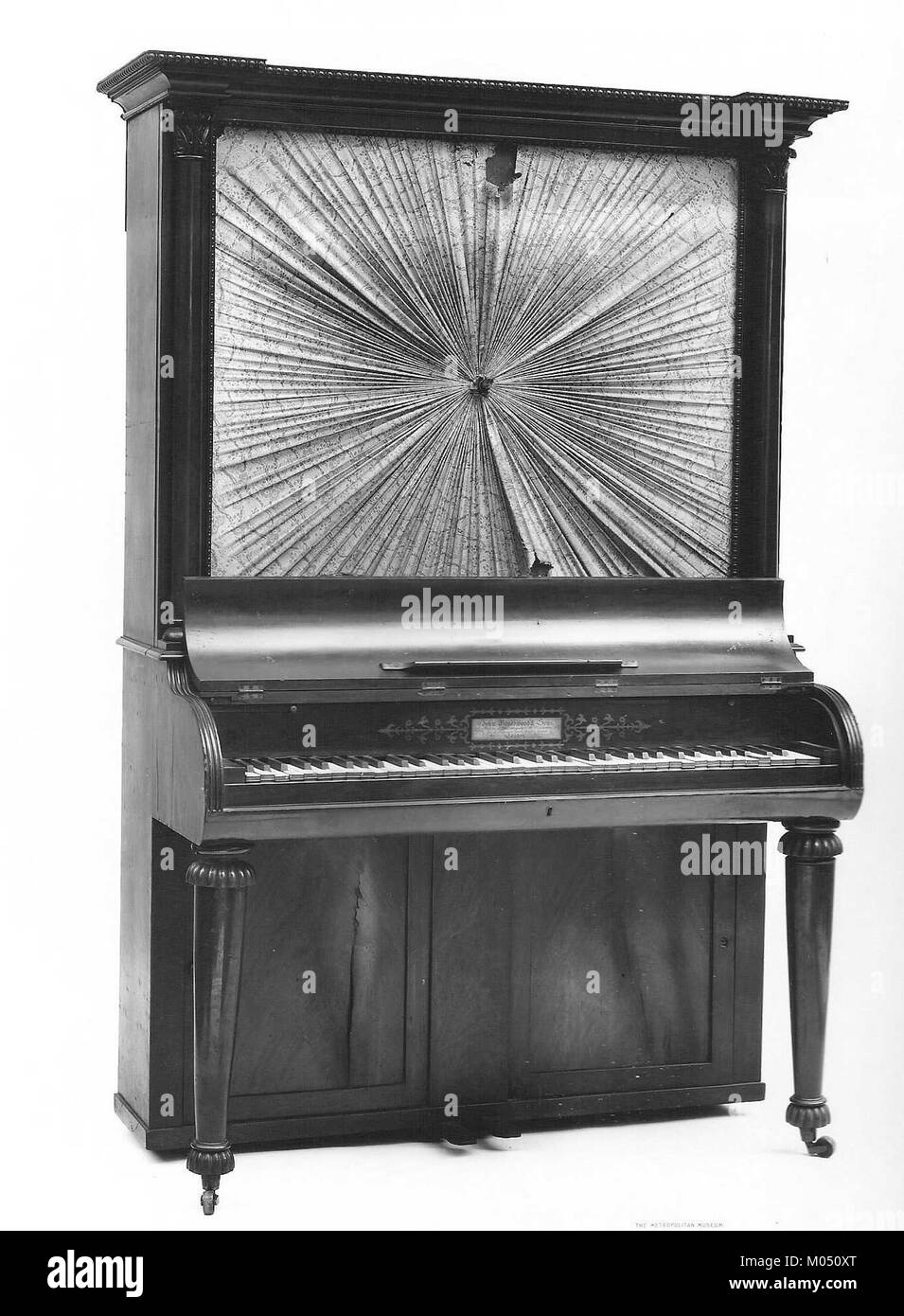 The Cabinet Piano is an intricate musical instrument in the MET ...
