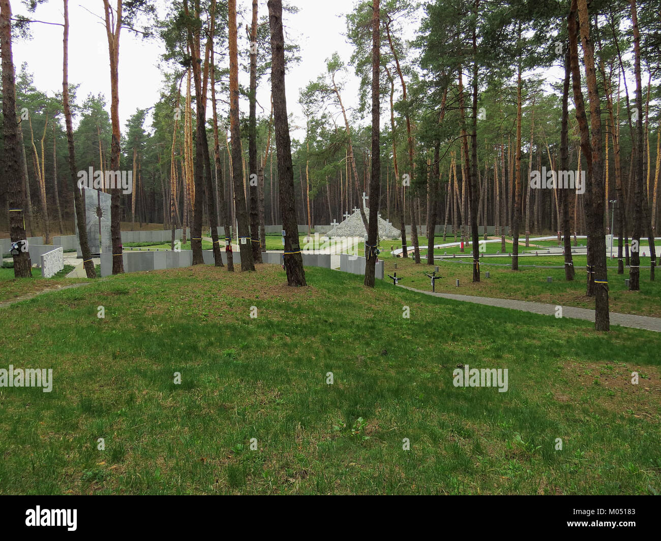 The Bykivnia Graves in Ukraine mark a significant site of historical ...