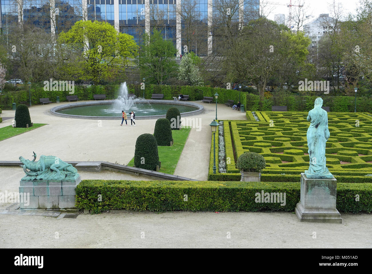 The Botanical Garden of Brussels, located in Brussels, Belgium, is a ...