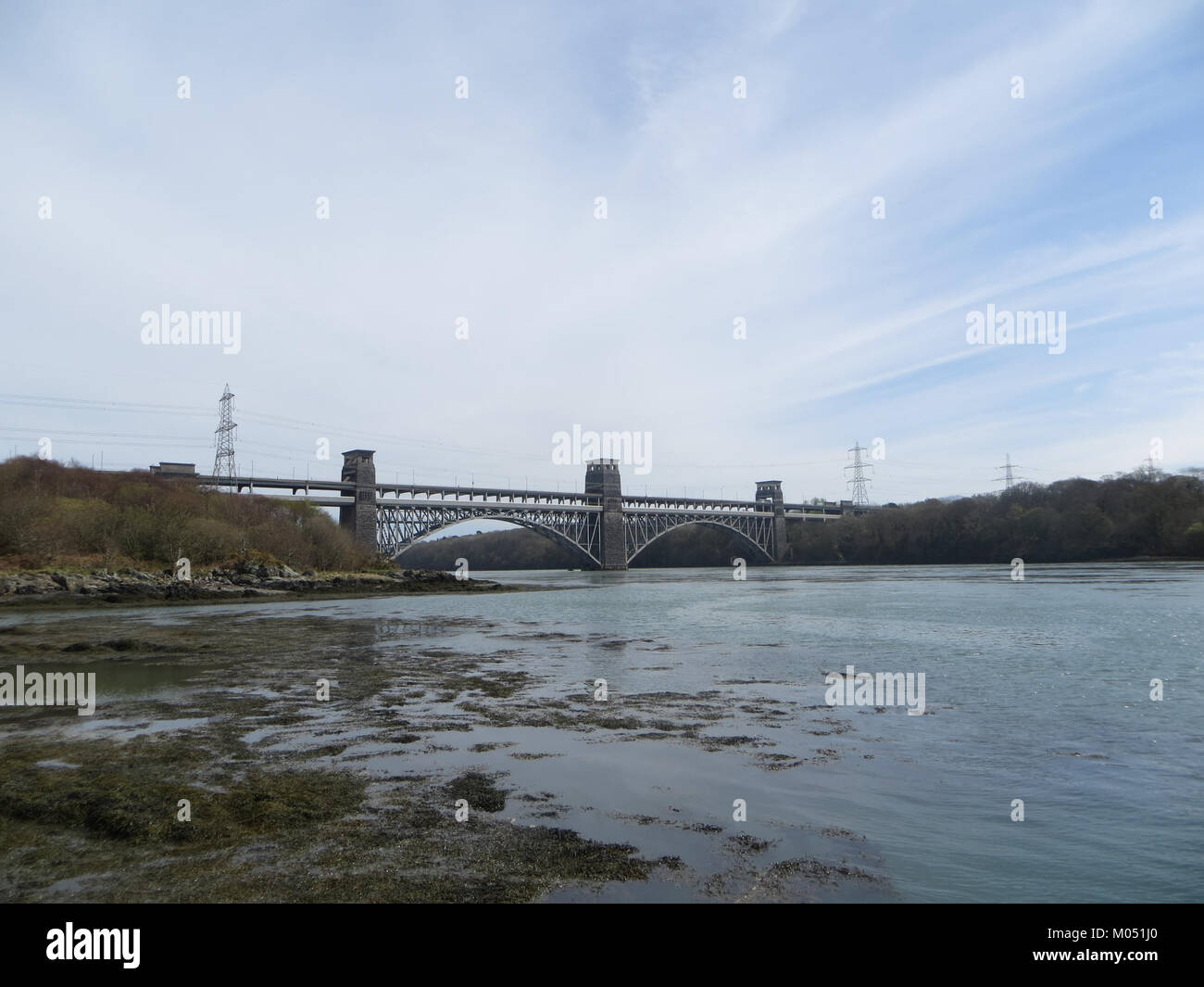 Britannia Bridge is a historic bridge in the United Kingdom, known for ...