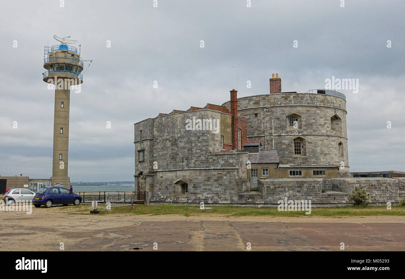 Calshot Castle, located in Calshot, England, is a historical coastal ...