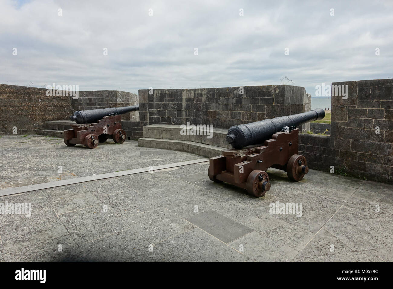 Calshot Castle, located in Calshot, England, features a collection of ...