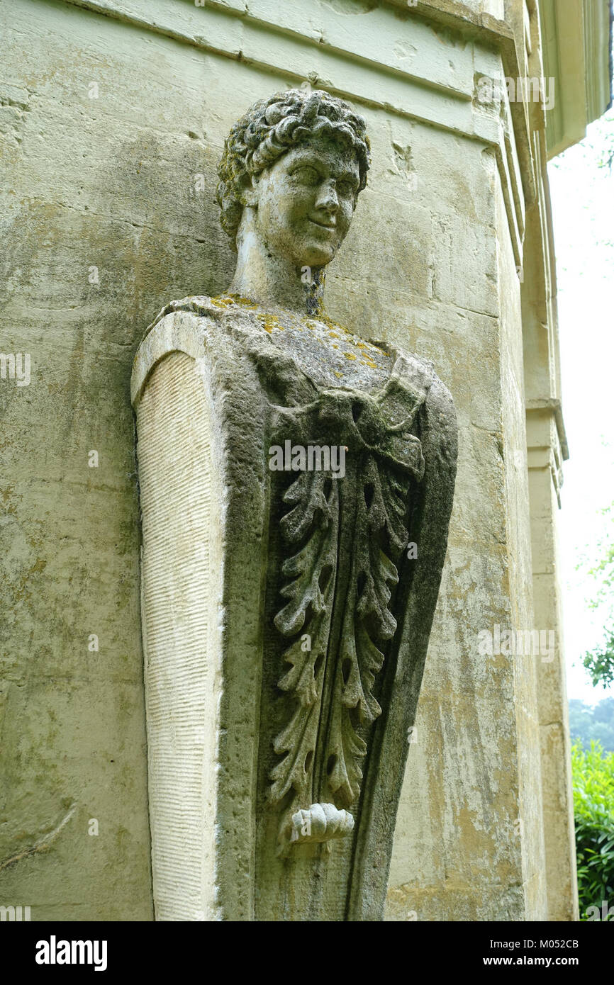 The Bust 4 from the Fane of Pastoral Poetry, located in Stowe ...