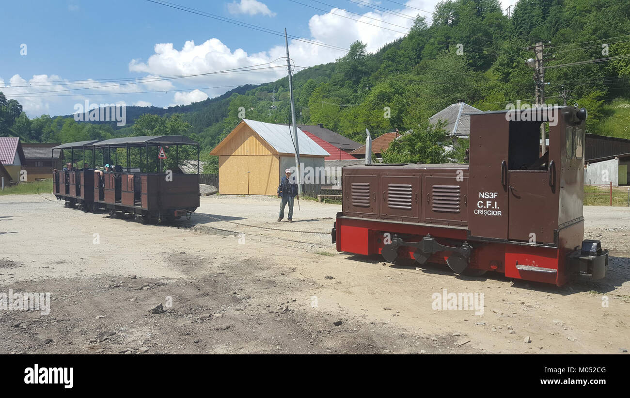 The Campeni tourist train is a popular travel attraction in Romania ...