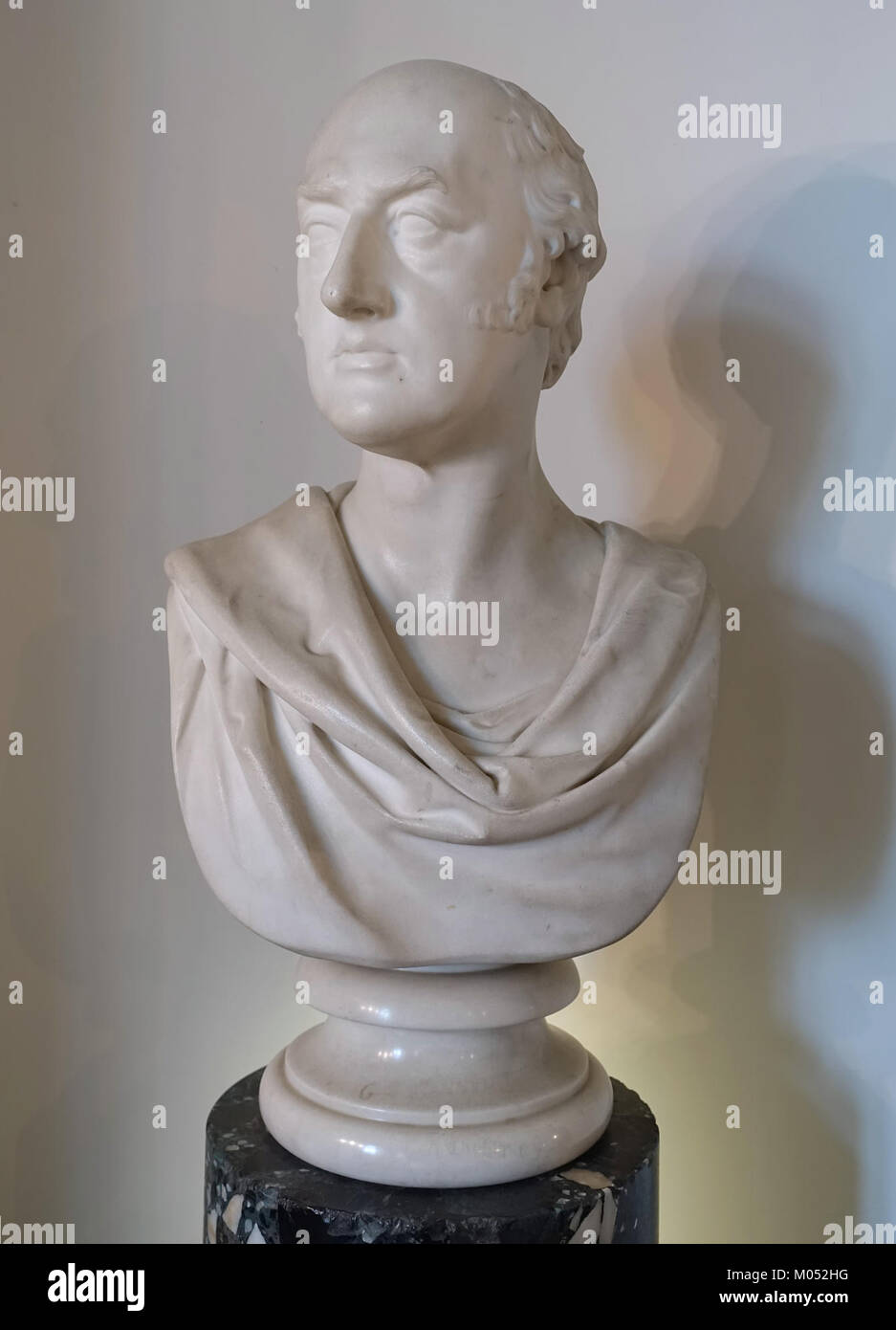 This bust located in the entrance hall of Harewood House, West ...