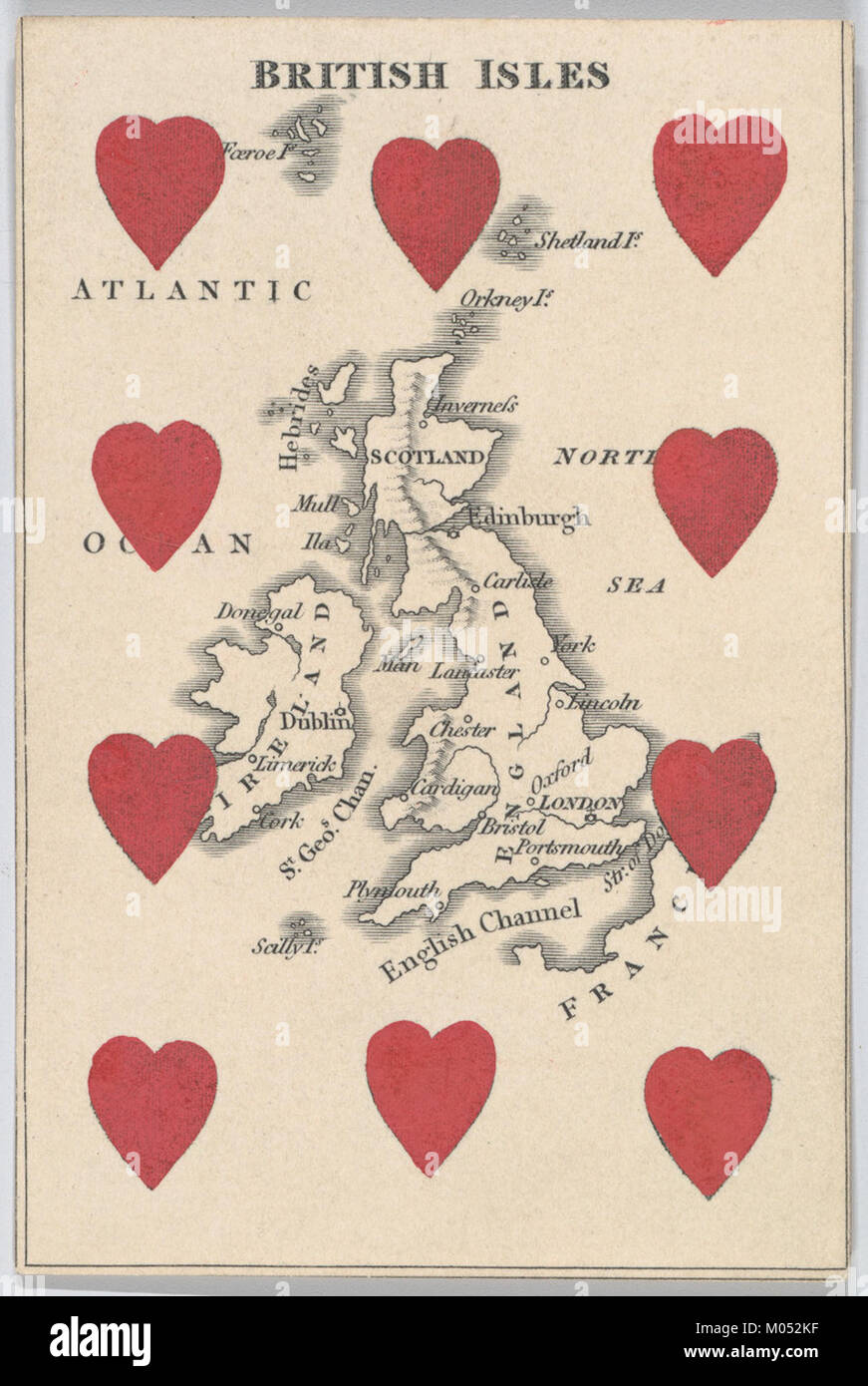 This 19th-century illustration of the British Isles is part of the ...