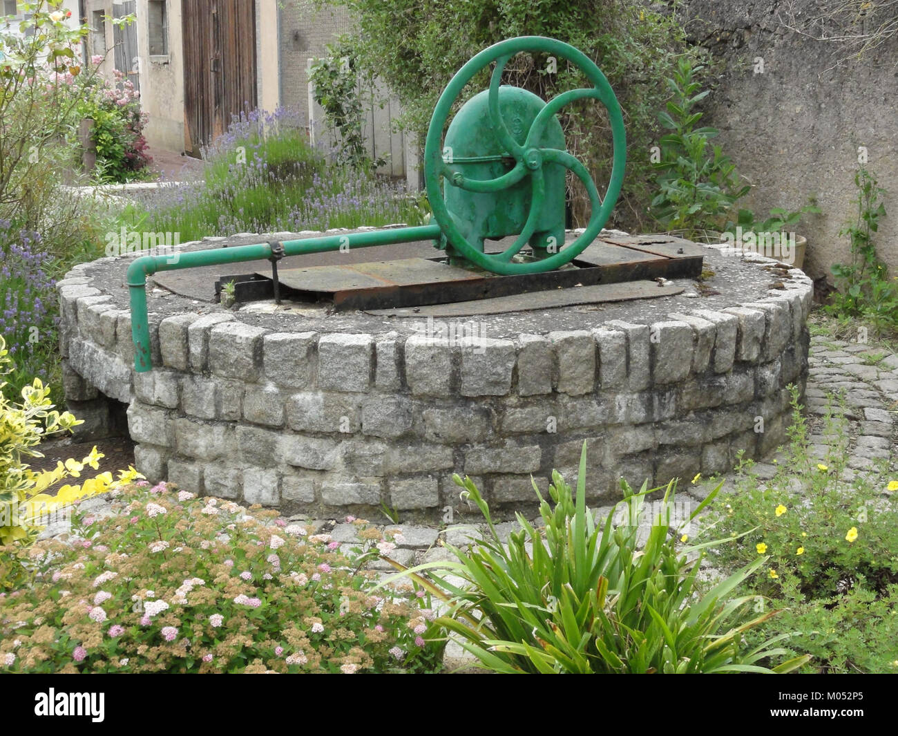 The Buissoncourt water pump in the Meurthe-et-Moselle department of ...
