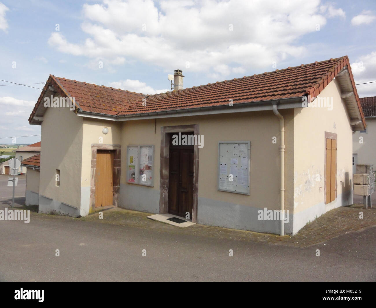 Borville's mairie (town hall) located in the Meurthe-et-Moselle ...