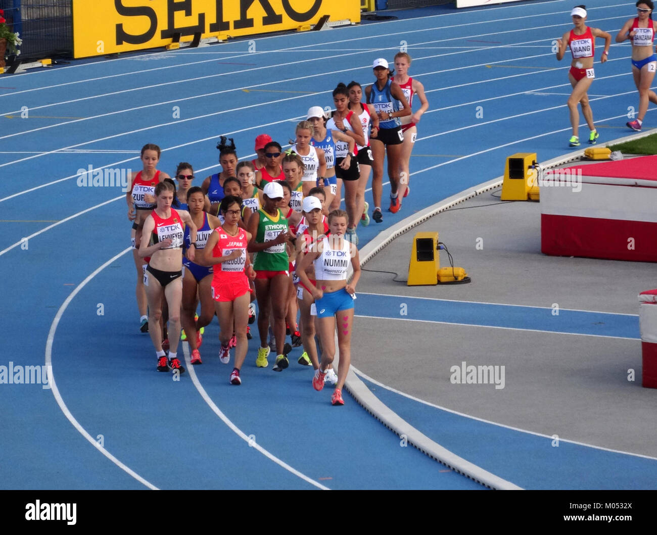 The IAAF World U20 Championships held in Bydgoszcz in 2016 included a 10,000-meter walk for ...