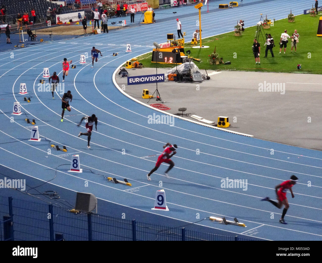 The 400m men’s final at the 2016 IAAF World U20 Championships in ...