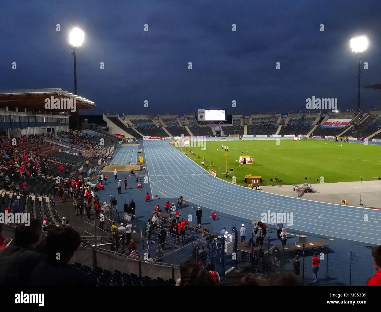 A photograph from the 2016 IAAF World U20 Championships held in ...